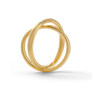 Axis Ring in Yellow Gold