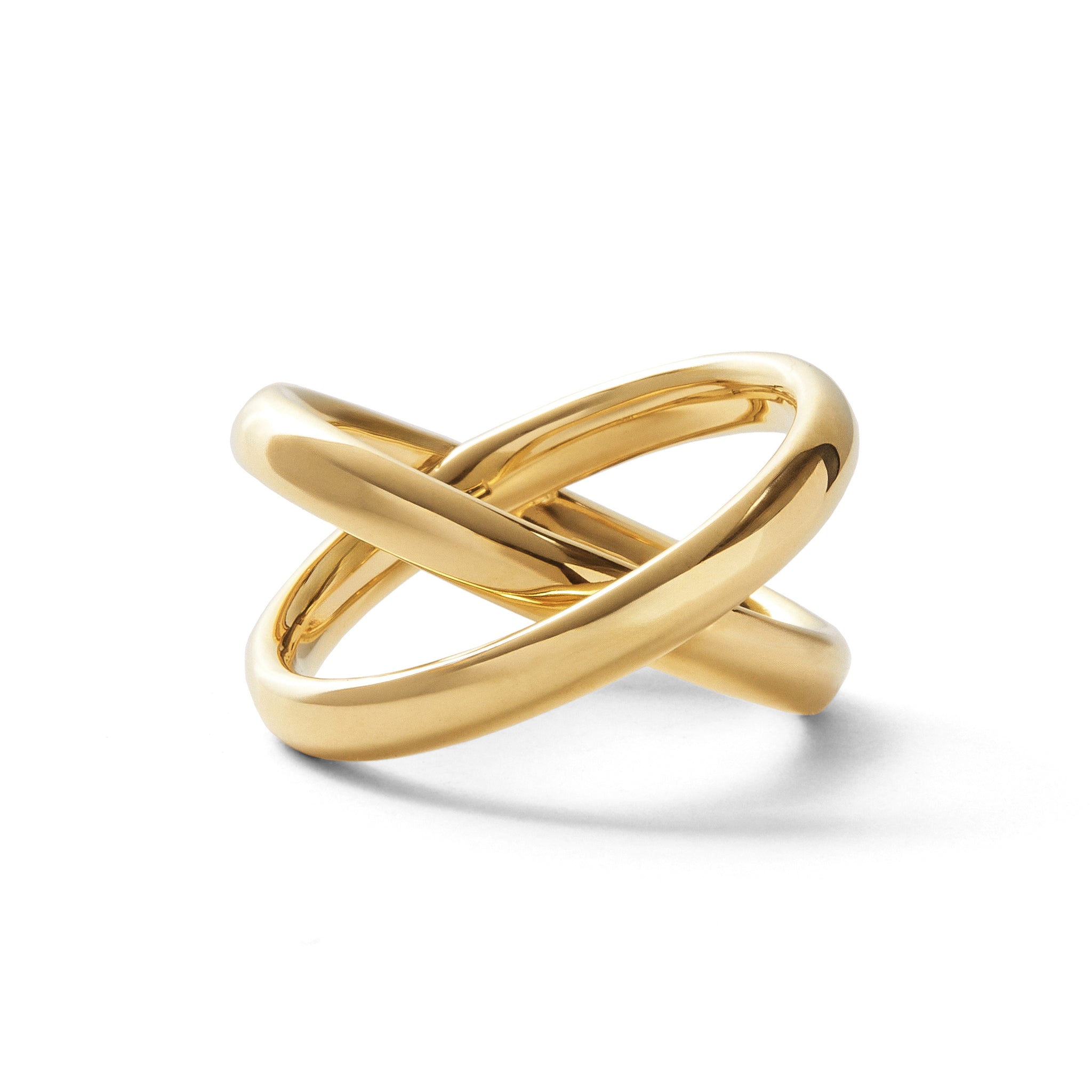 Axis Ring in Yellow Gold
